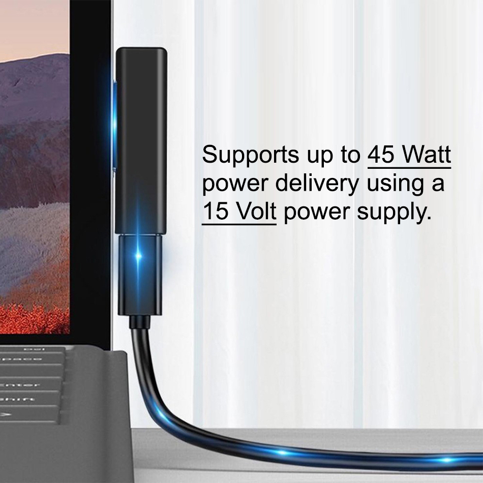 USB Type-C Adapter for Microsoft Surface Pro / Book / Go