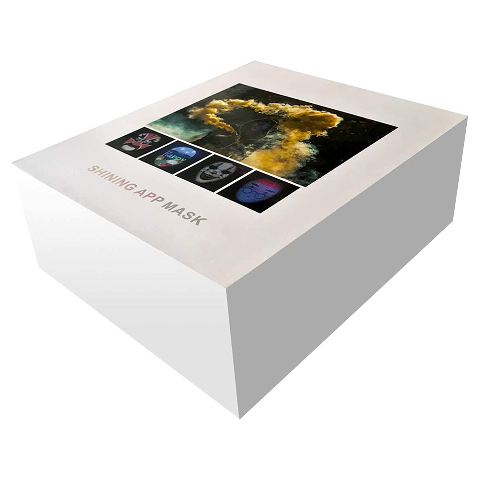 Shining LED Face Mask / Bluetooth App / Programmable Effects