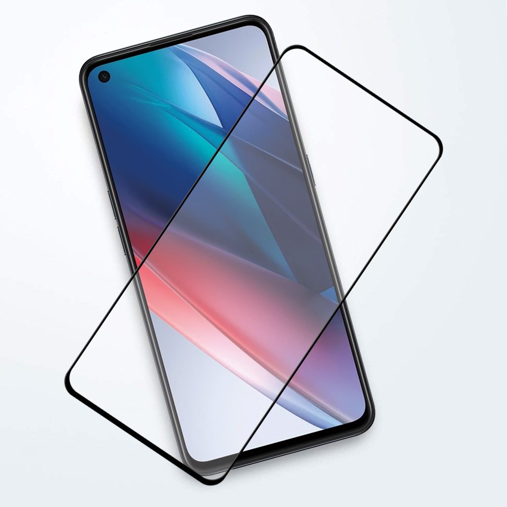 Full Tempered Glass Screen Protector for Oppo Find X3 Lite