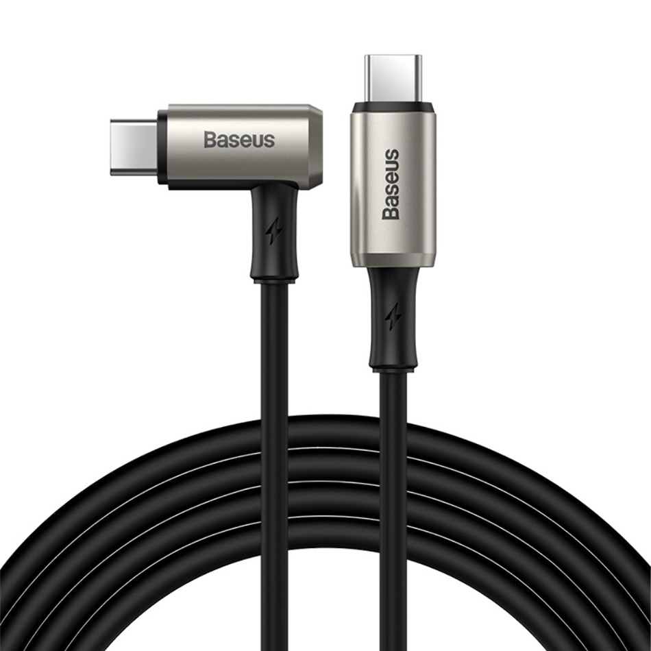 Baseus Hammer 100W Right Angle USB Type-C Cable (1.5m) for Phone