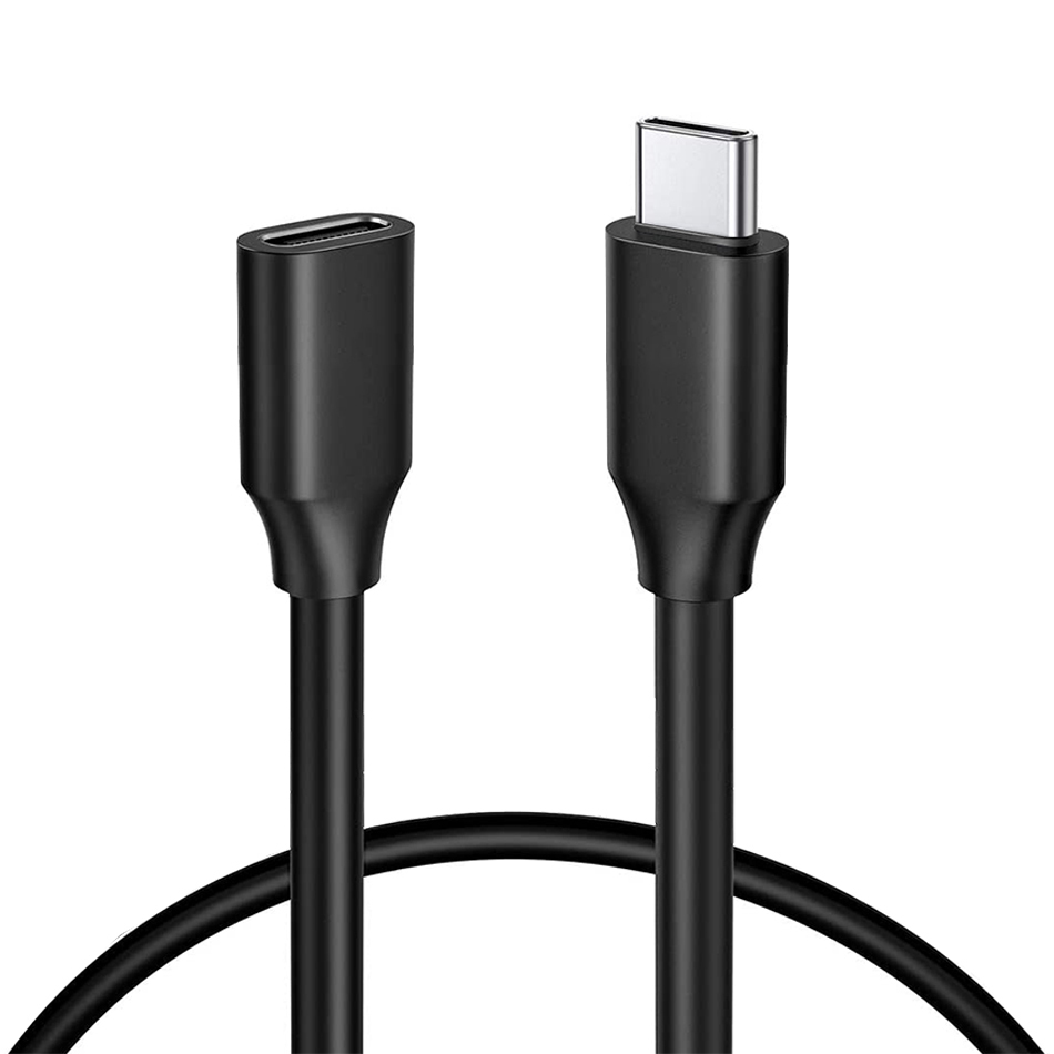 60W USB Type-C Male to Female Extension Cable (50cm) for Laptop