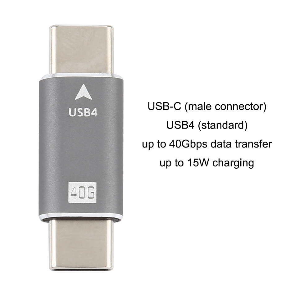 USB4 Type-C (40Gbps) Data Sync Adapter (Male)