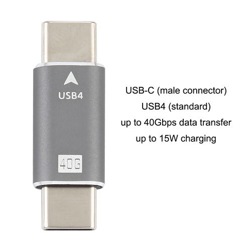 USB4 Type-C (40Gbps) Data Sync Adapter (Male)