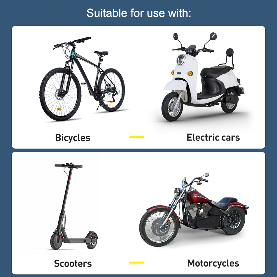 Baseus Quick Lock Bike Motorcycle Holder Handlebar Bracket Mount
