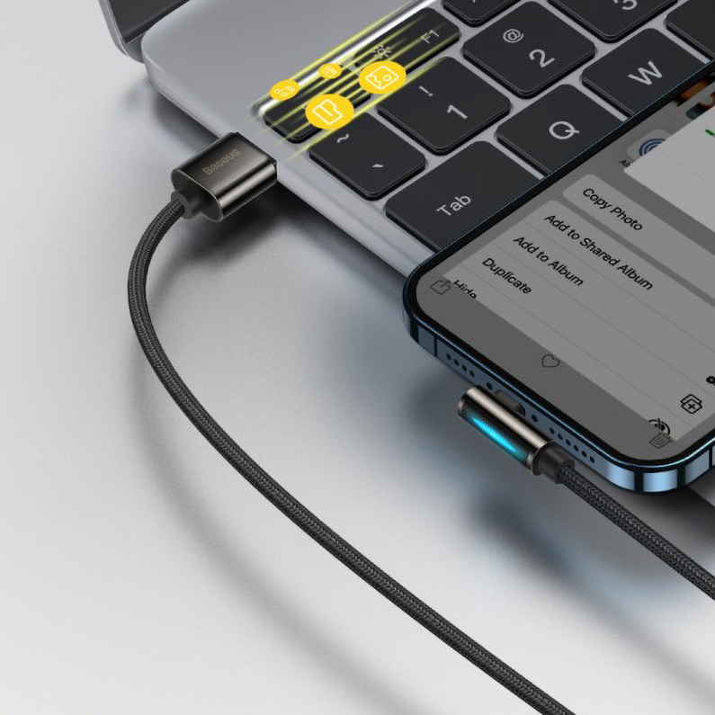 Baseus Legend Right Angle Lightning Charging Cable for iPad (1m)