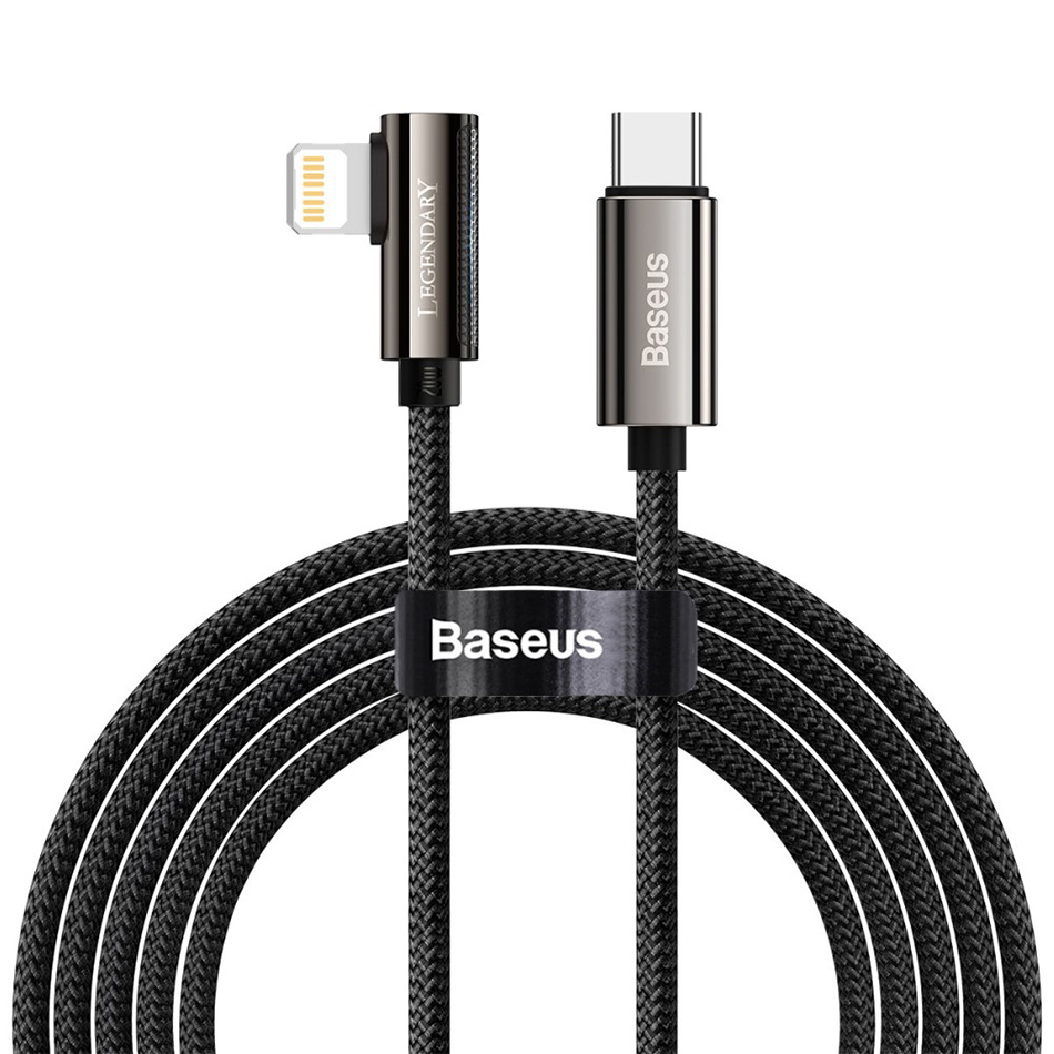 Baseus Legend 20W Right Angle USB Type-C to Lightning Cable (1m)