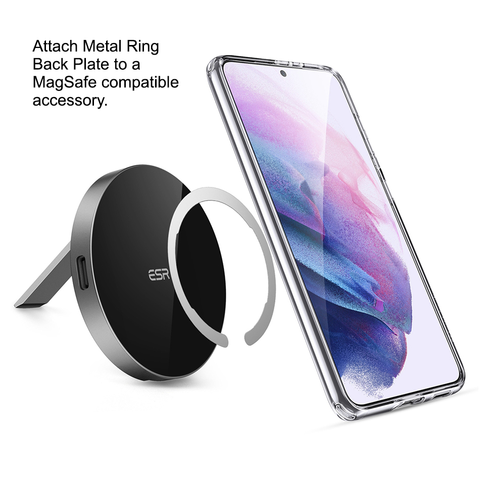ESR HaloLock MagSafe Metal Ring / Magnetic Back Plate for Phone