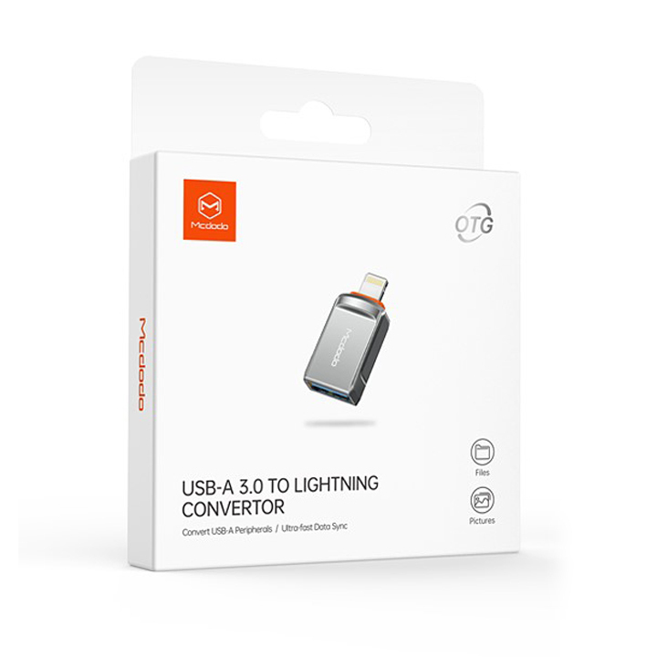 Mcdodo Lightning to USB 3.0 OTG Adapter for iPhone / iPad
