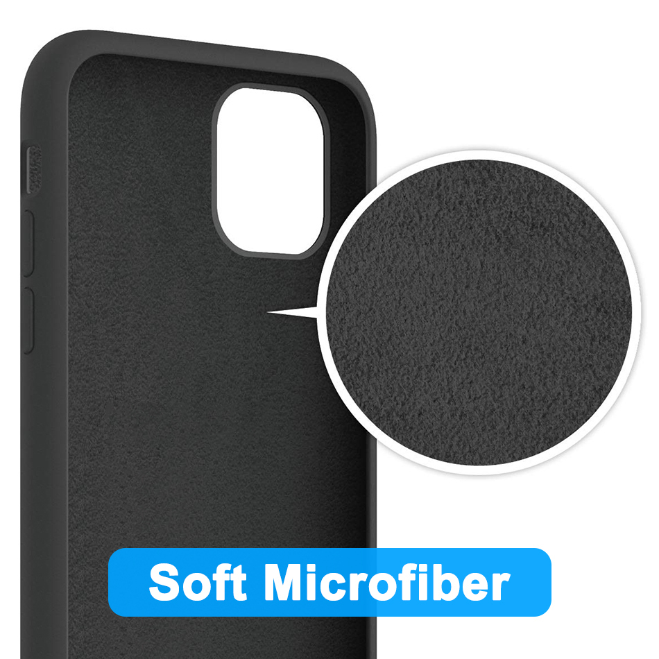 Flexi Stealth Silicone Case for Apple iPhone 13 (Black)