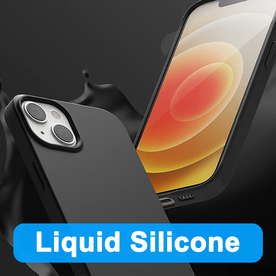 Flexi Stealth Silicone Case for Apple iPhone 13 (Black)