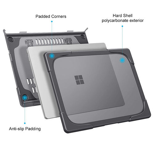 Heavy Duty Tough Shockproof Case for Surface Laptop Go 3 / 2