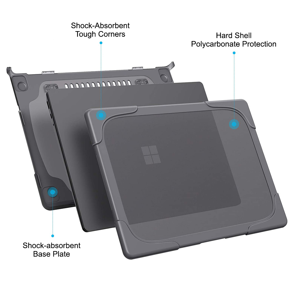 Heavy Duty Shockproof Case for Surface Laptop 4 / 5 (Alcantara)