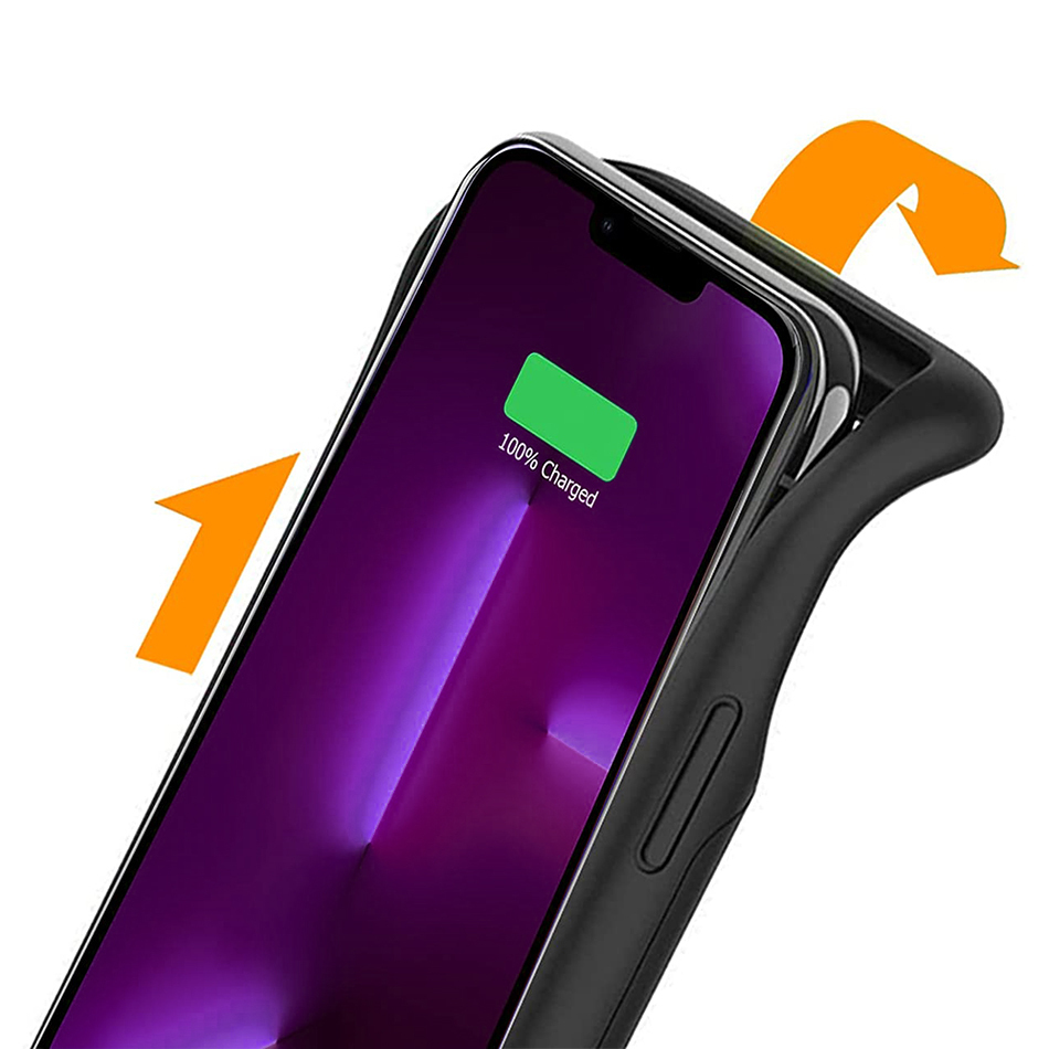 8500mAh Battery Charger Case for iPhone 13 Pro Max