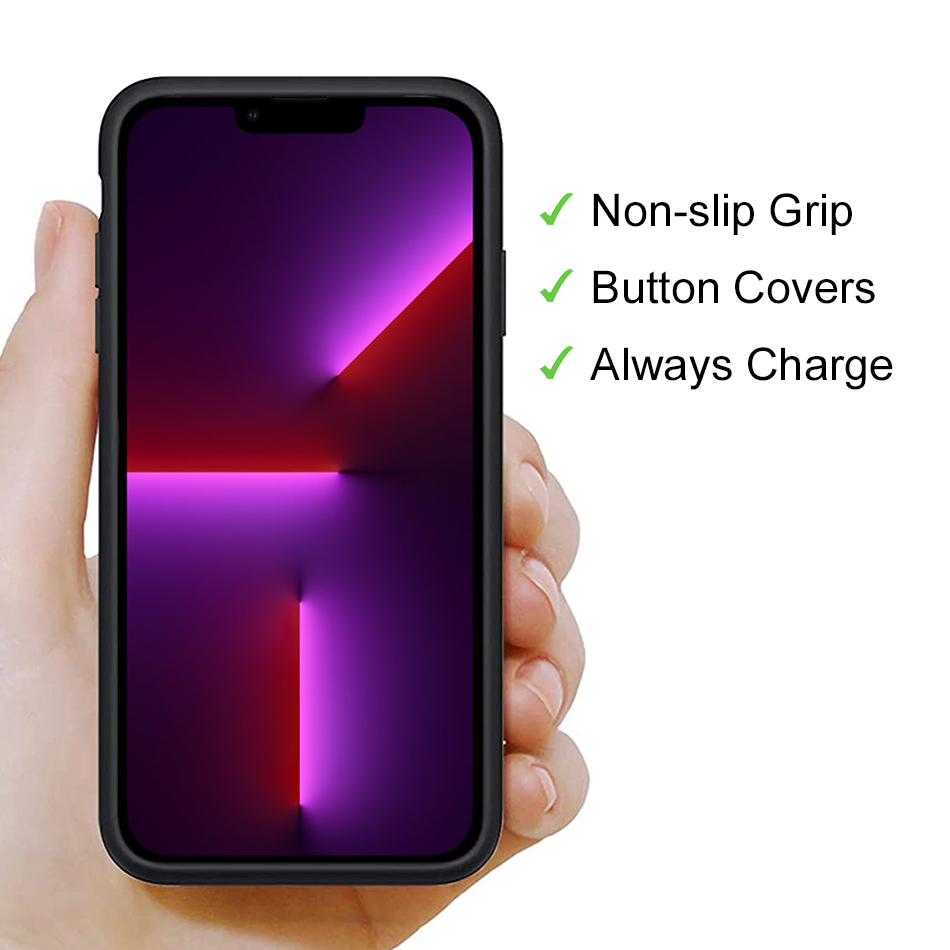 8500mAh Battery Charger Case for iPhone 13 Pro Max