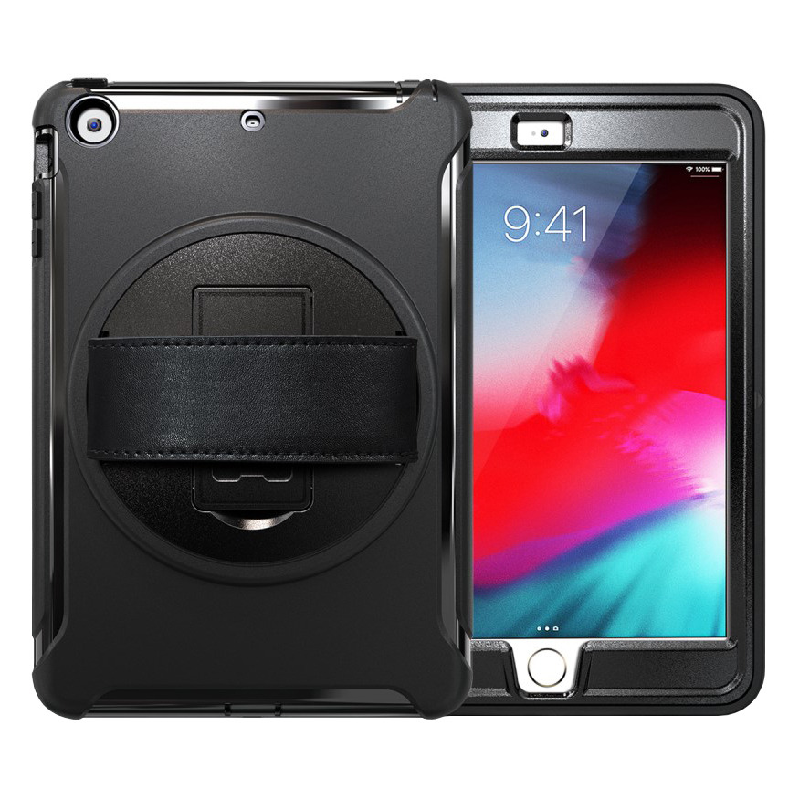 Dual Armour Hand Holder Shockproof Case for iPad Mini (3rd Gen)