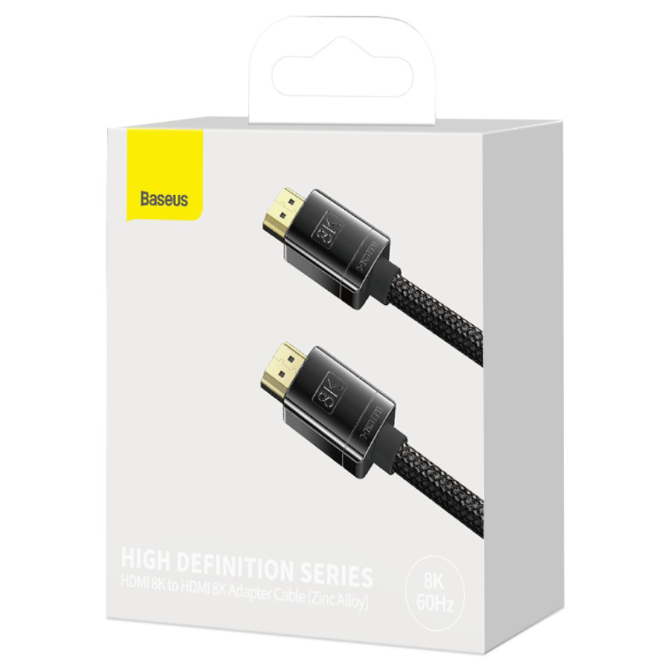 Baseus 8K HDMI 2.1 Anti-tangle Nylon Cable (1m)