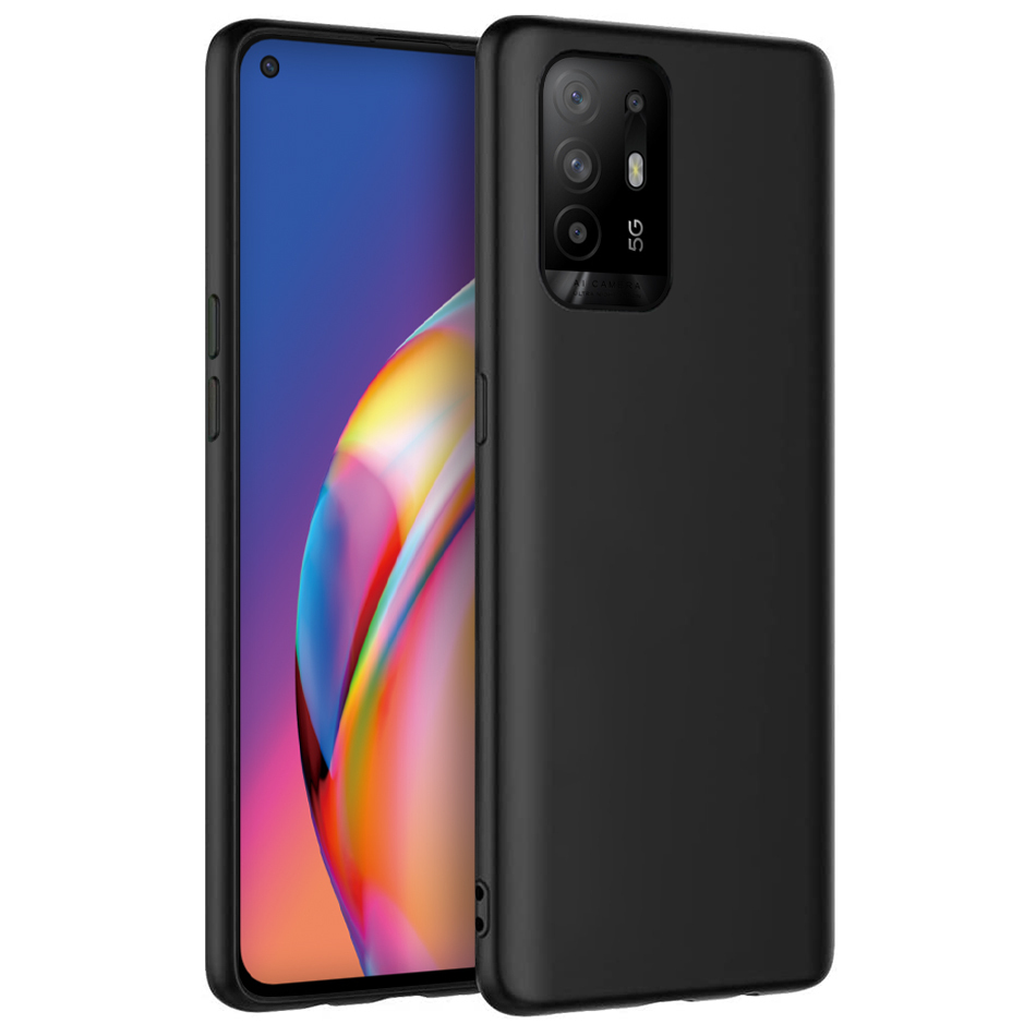 Flexi Stealth Silicone Case for Oppo A94 5G (Black)