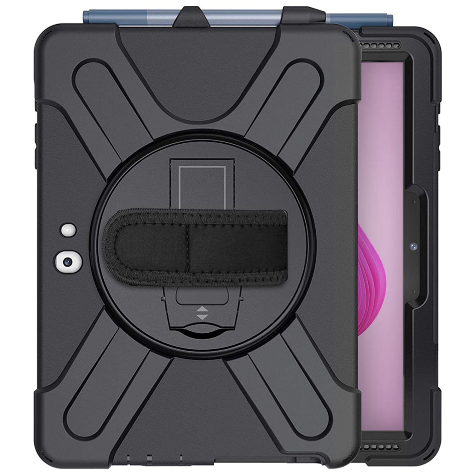 360 Hand Strap Shockproof Case for Microsoft Surface Go 4 / 3