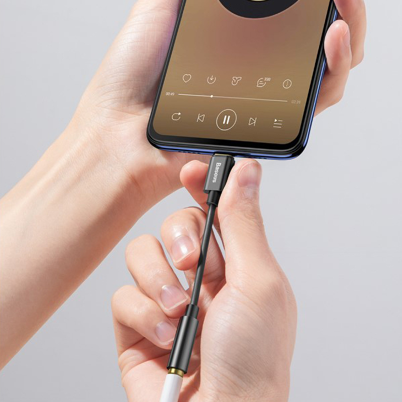 Baseus USB Type-C to 3.5mm Headphone Jack / Audio DAC Adapter