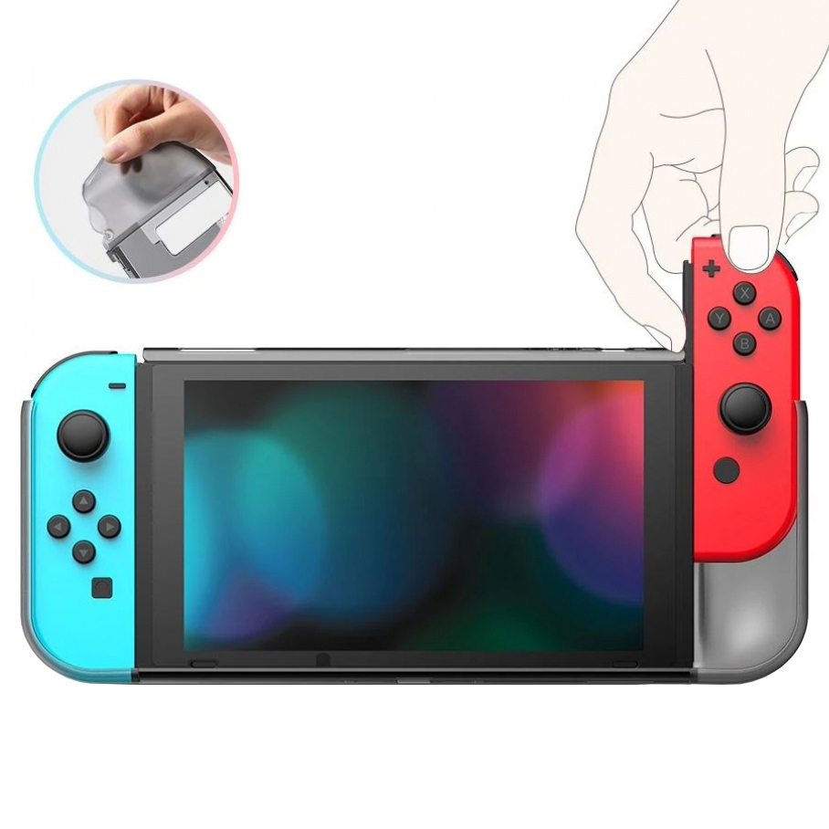 Flexi Slim Gel Case for Nintendo Switch (Smoke Black)