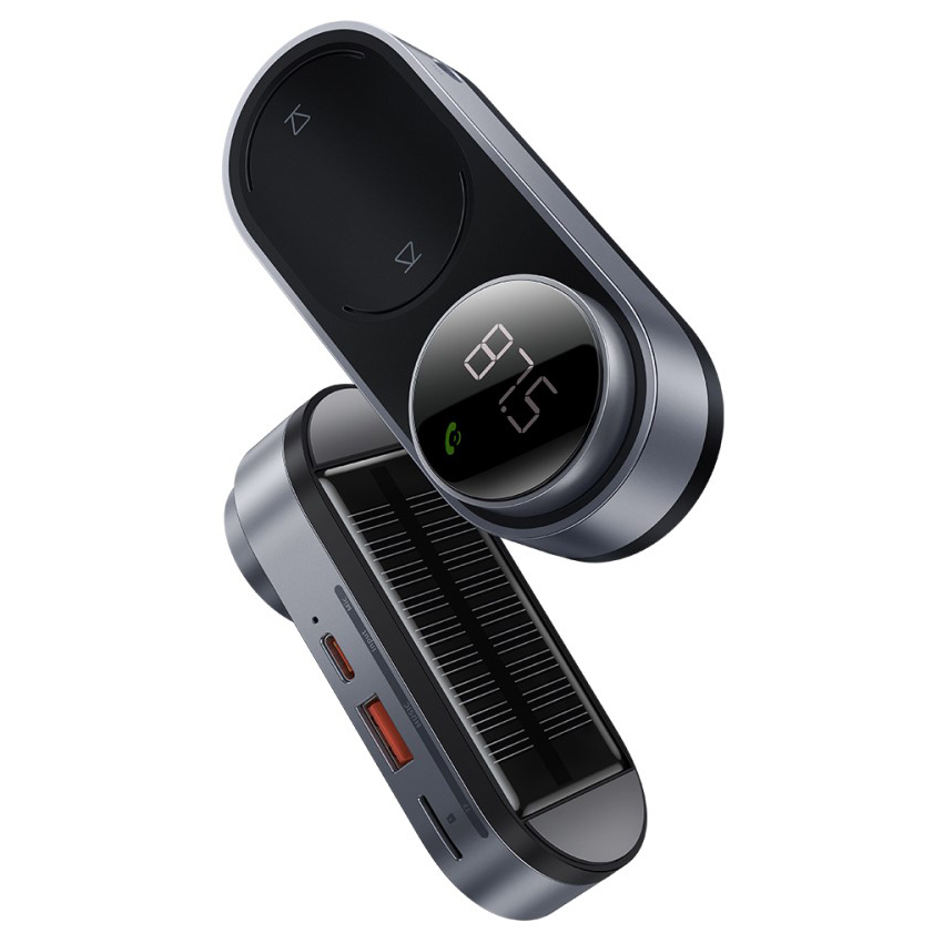 Baseus Solar Power Audio Player FM Radio Bluetooth 5.0 / SD Card