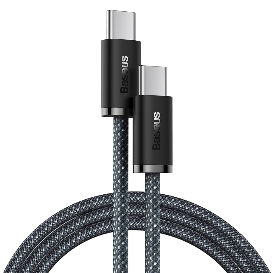 Baseus Dynamic 100W USB Type-C Cable (2m) for Laptop (Grey)