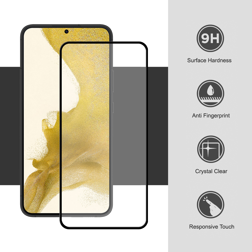 Full Tempered Glass Screen Protector for Samsung Galaxy S22+