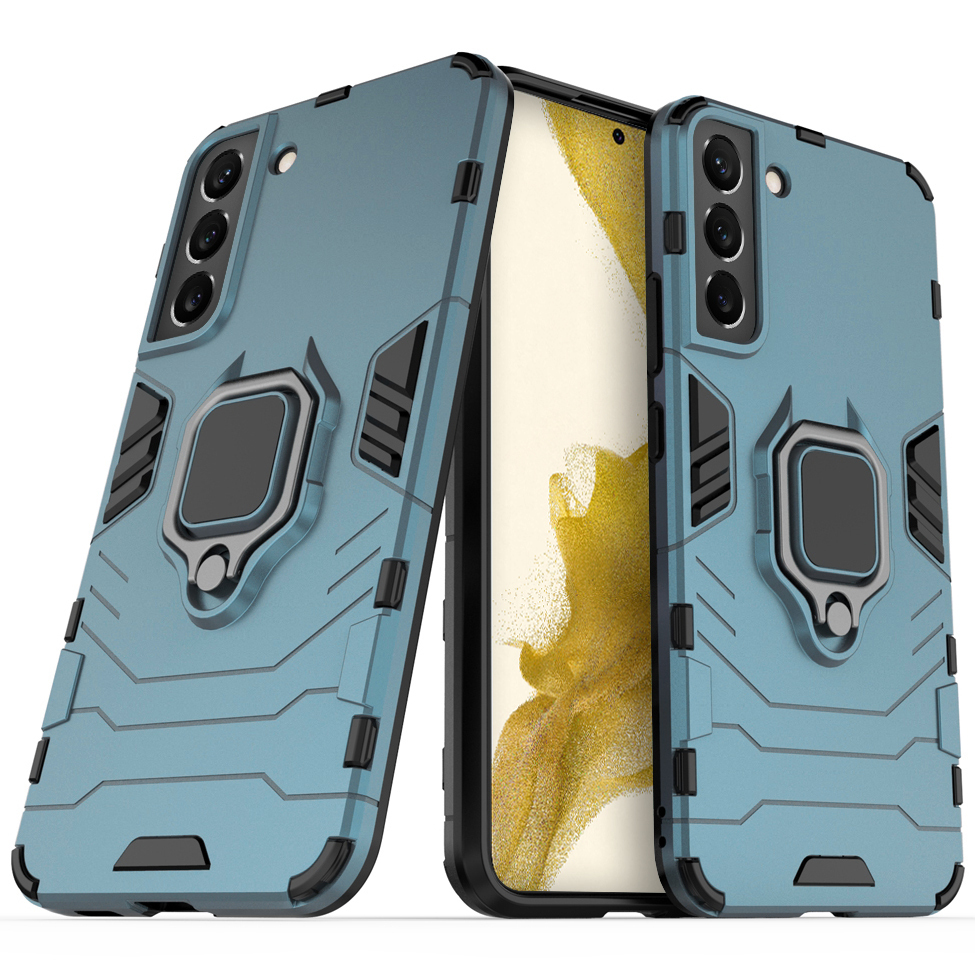 Slim Armour Shockproof Case for Samsung Galaxy S22+ (Blue)