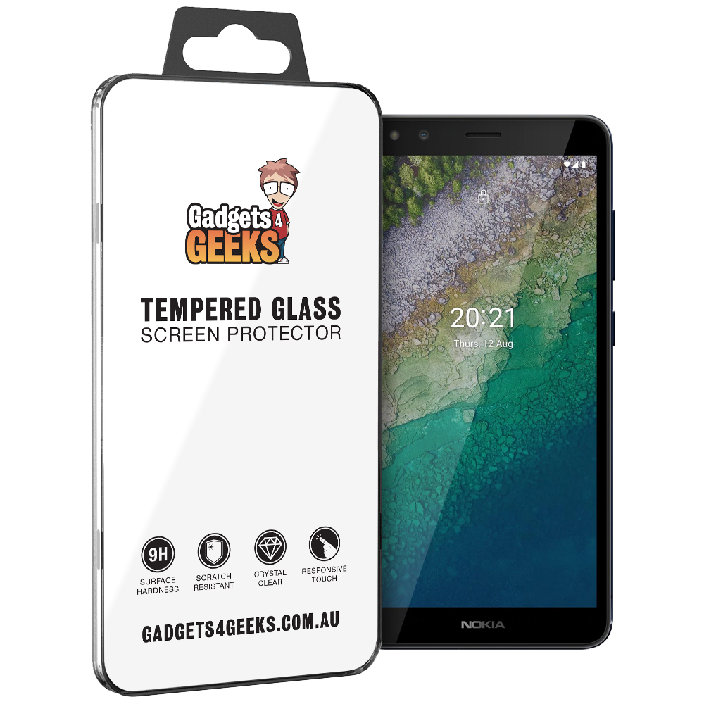 Tempered Glass Screen Protector for Nokia C01 Plus