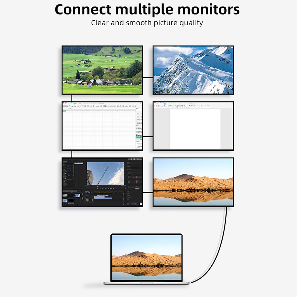 Thunderbolt 4 (100W) USB-C PD Charging / 40Gbps Data Cable (1.2m)