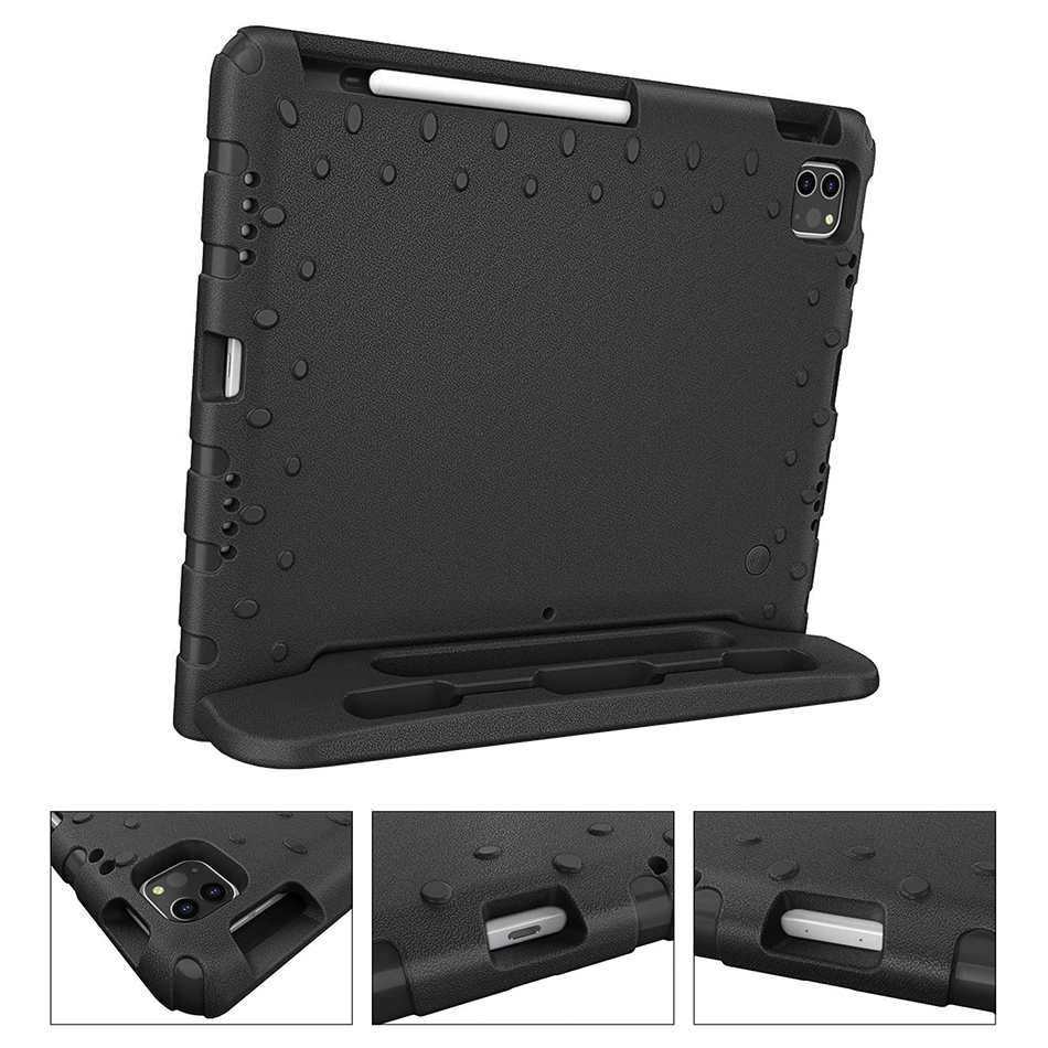 Kids EVA Foam Handle Shockproof Case for Apple iPad Pro 12.9 (6th Gen)