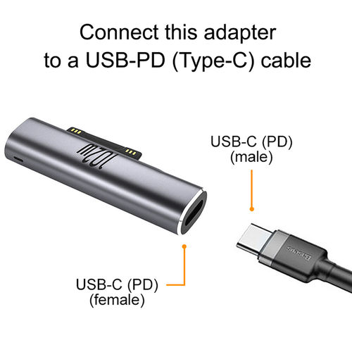 102W USB Type-C Adapter for Microsoft Surface Laptop