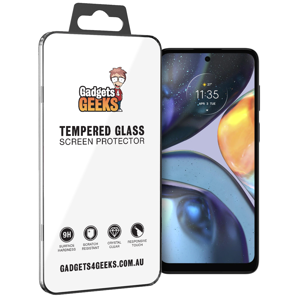 Tempered Glass Screen Protector for Motorola Moto G22