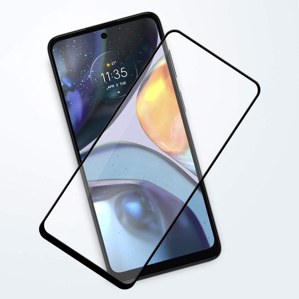Full Tempered Glass Screen Protector for Motorola Moto G22