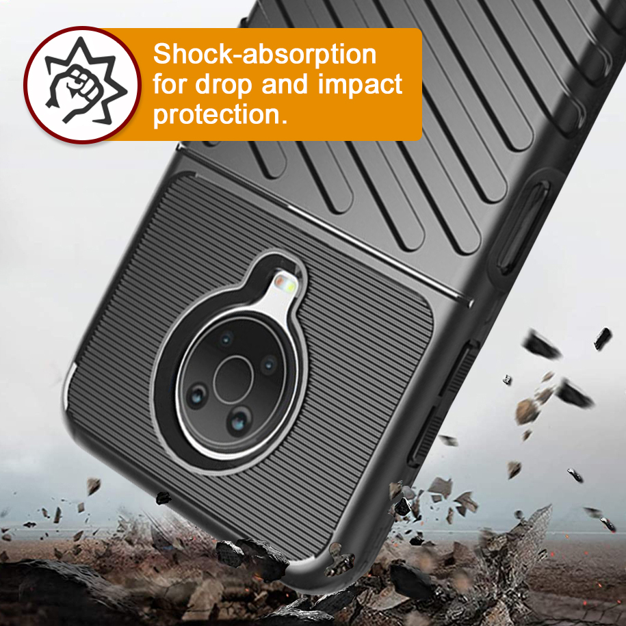 Flexi Thunder Shockproof Case for Nokia G10 / G20 (Black)