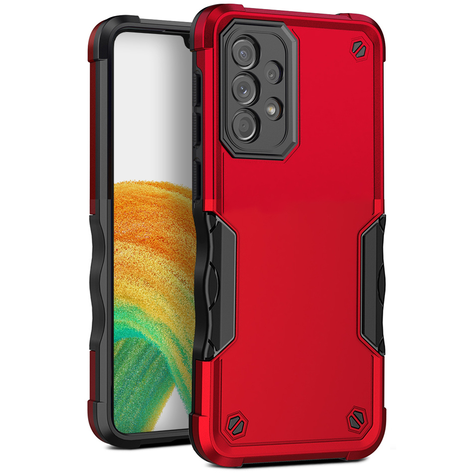 Heavy Duty Shockproof Case for Samsung Galaxy A33 5G (Red)