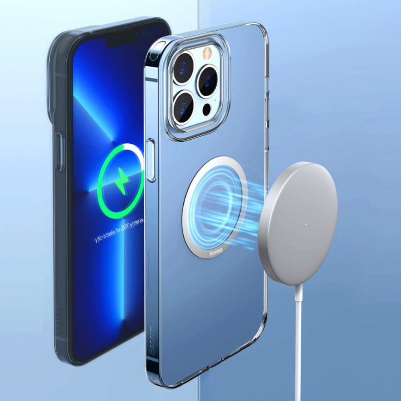 Baseus Halo MagSafe Magnetic Metal Ring Back Plate for Phone