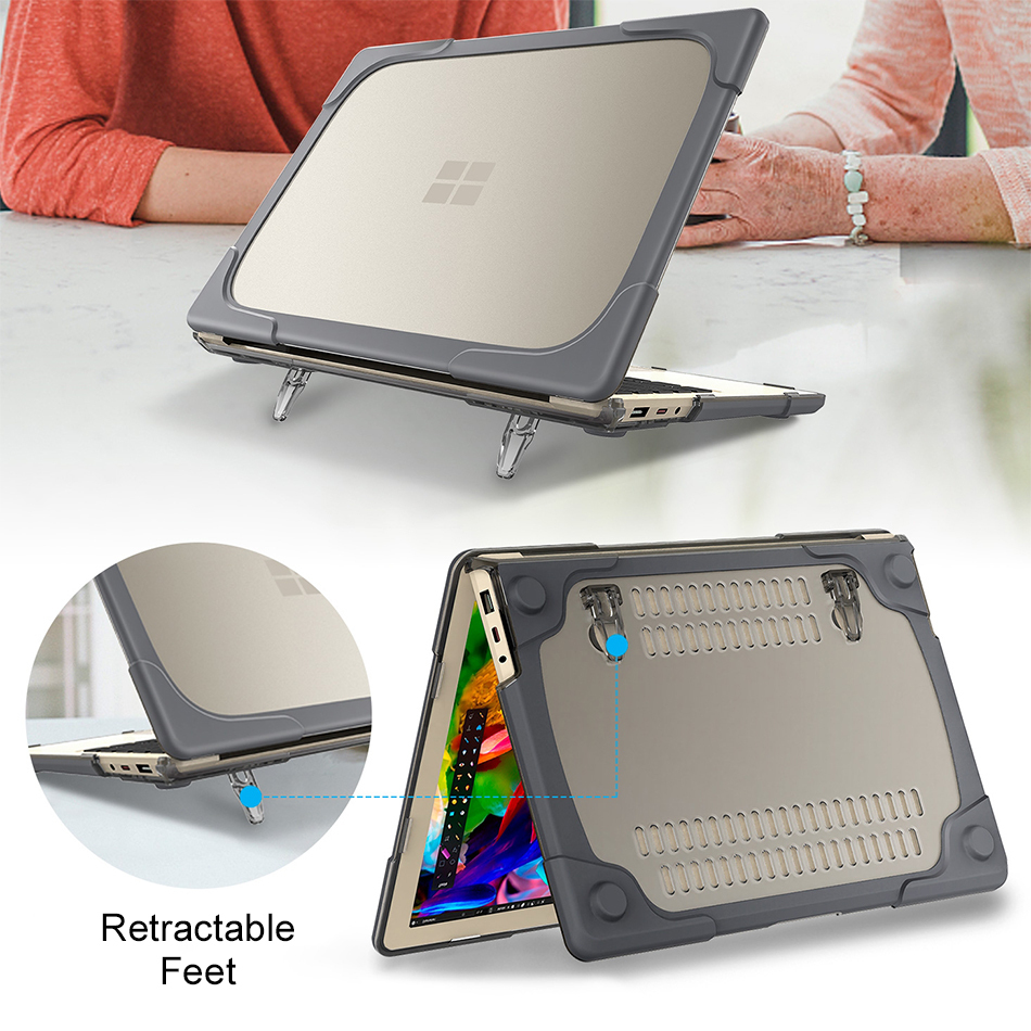 Heavy Duty Tough Shockproof Case for Surface Laptop 5 (15-inch)