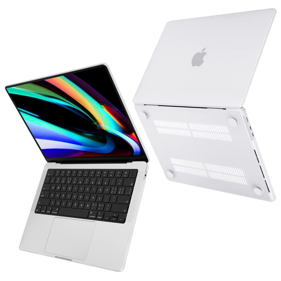 Frosted Hard Case for Apple MacBook Air 13-inch 2025 (White)