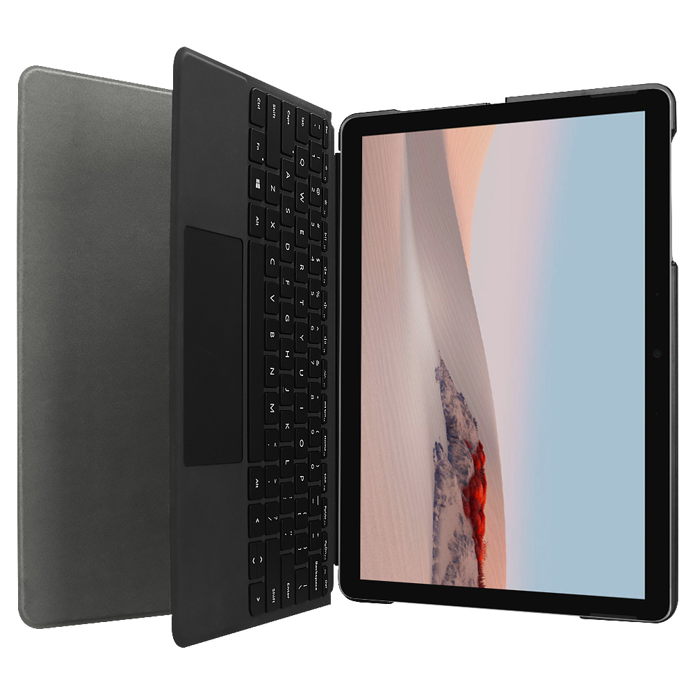 Slim Smart Case Stand for Microsoft Surface Go 4 / 3 (Black)