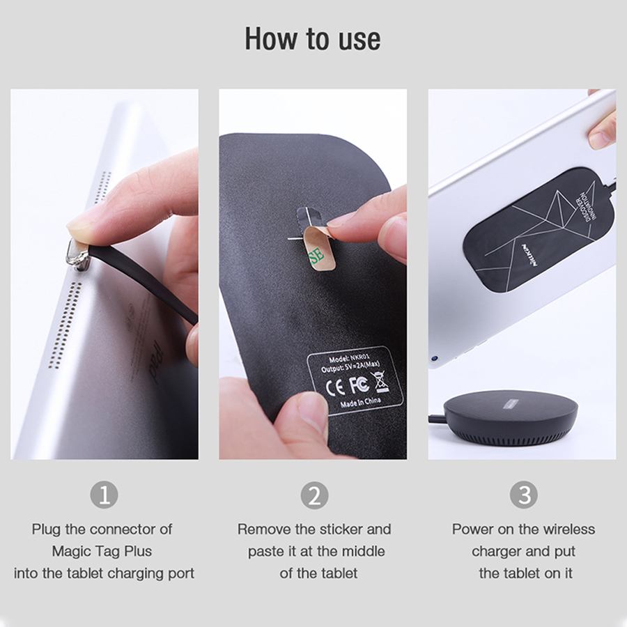 Nillkin Magic Tag Plus USB Type-C Wireless Charging Receiver Card