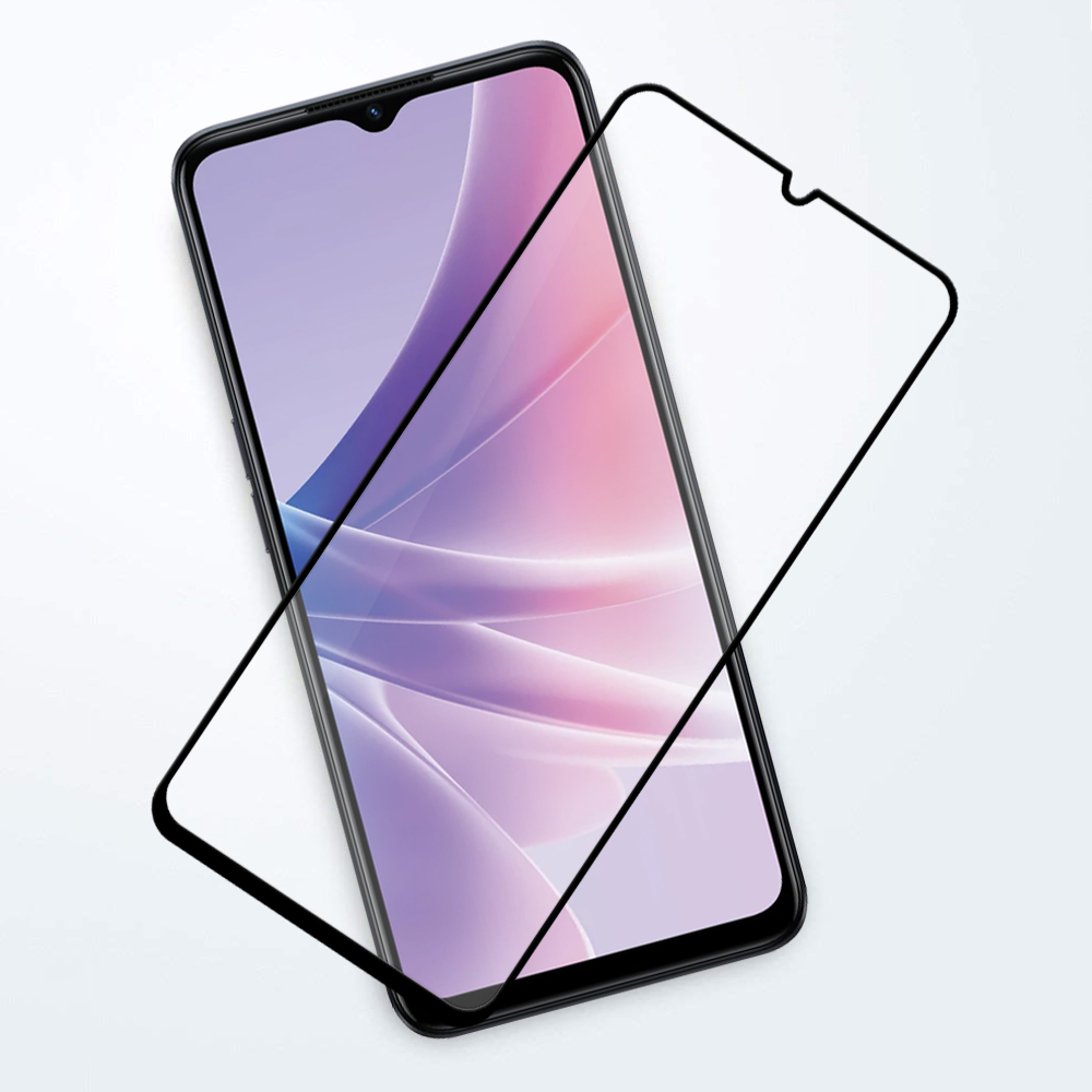 Full Tempered Glass Screen Protector for Oppo A57 / A77 / A78 5G