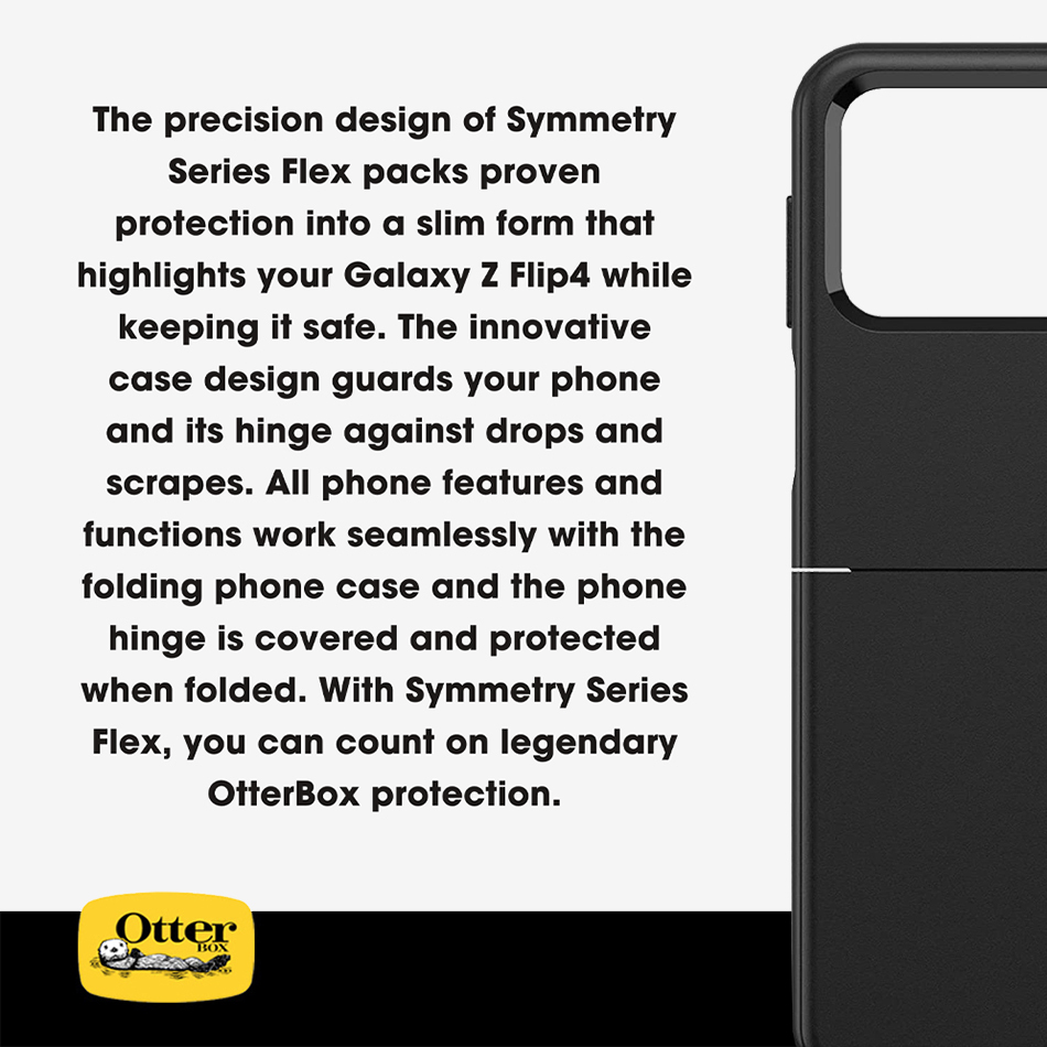 OtterBox Symmetry Flex Case for Samsung Galaxy Z Flip4