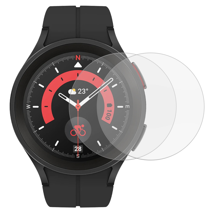 9H Tempered Glass Screen Protector for Galaxy Watch5 Pro 45mm