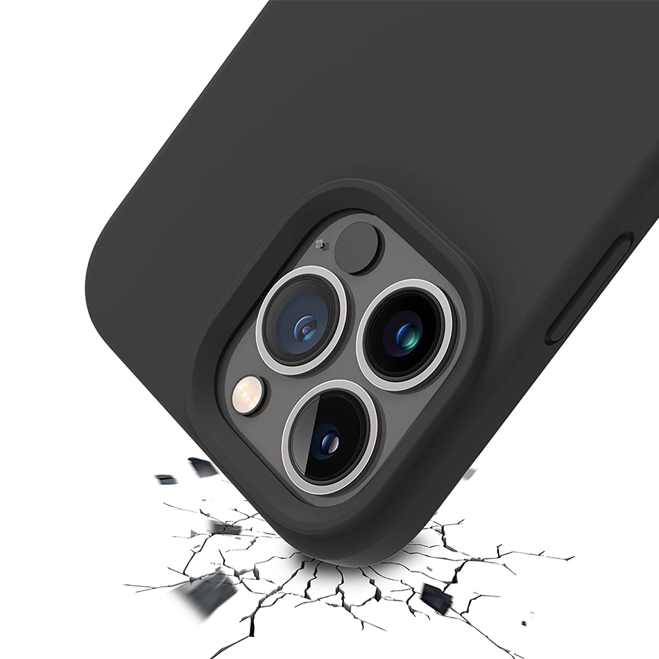 Flexi Stealth Silicone Case for Apple iPhone 14 Pro (Black)