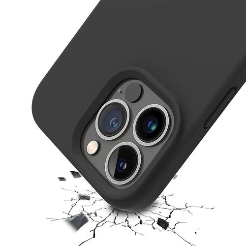 Flexi Stealth Silicone Case for Apple iPhone 14 Pro Max (Black)