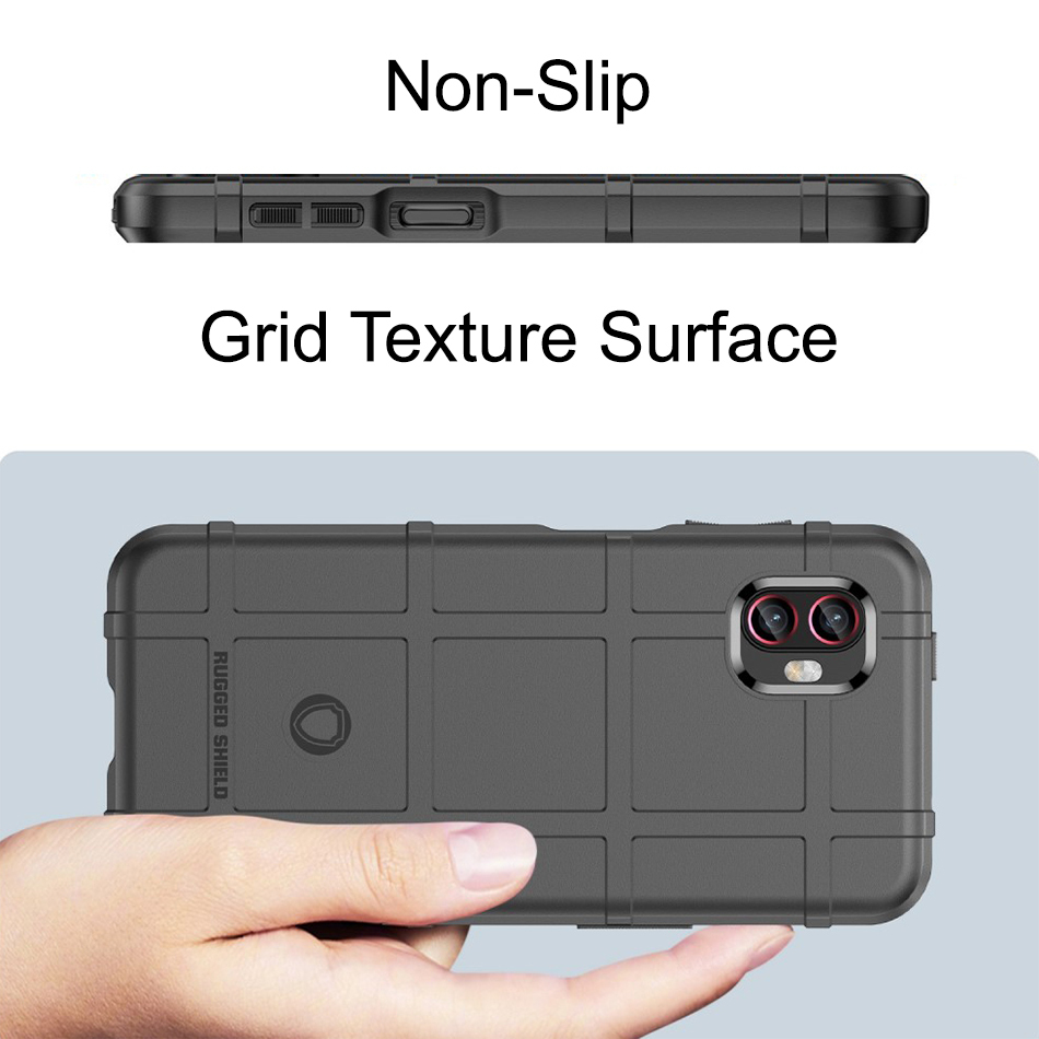 Grid Texture Shockproof Case for Samsung Galaxy XCover6 Pro