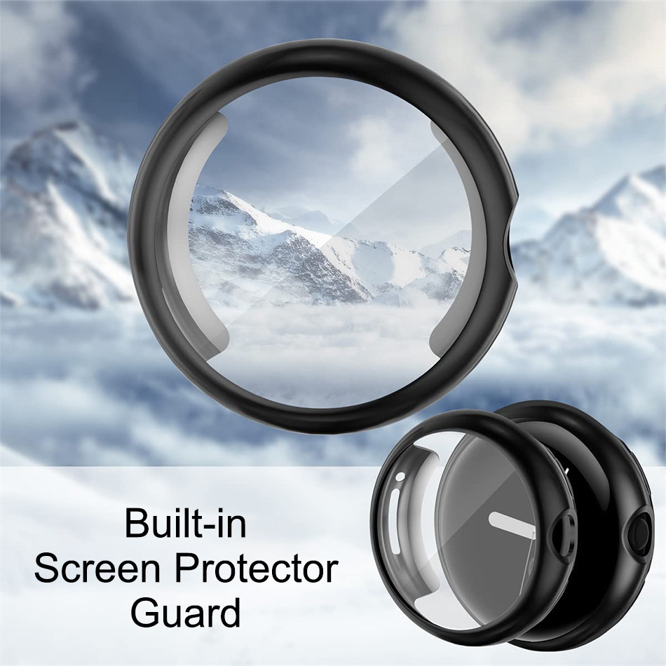 Flexi Slim Case for Google Pixel Watch 3 / 2 / 1 (41mm) (Black)