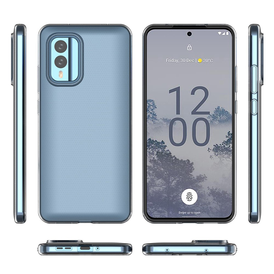 Flexi Slim Gel Case for Nokia X30 (Clear)
