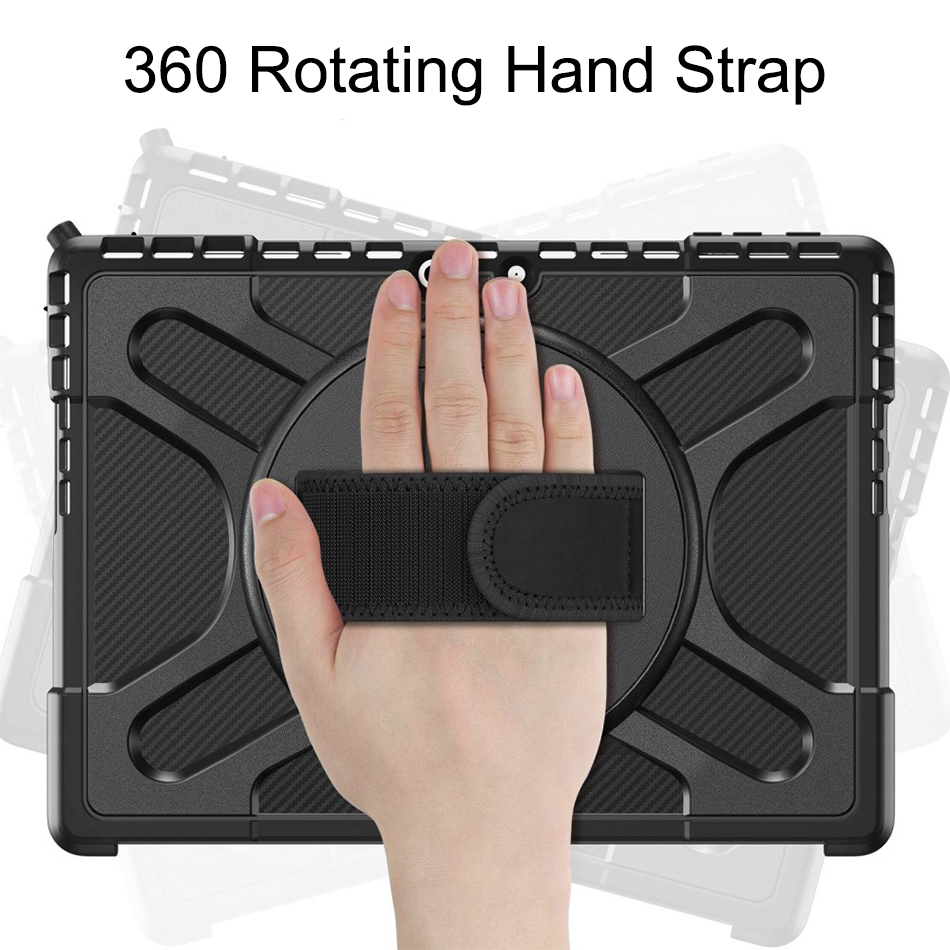360 Hand Holder Shockproof Case for Microsoft Surface Pro 11 / 9